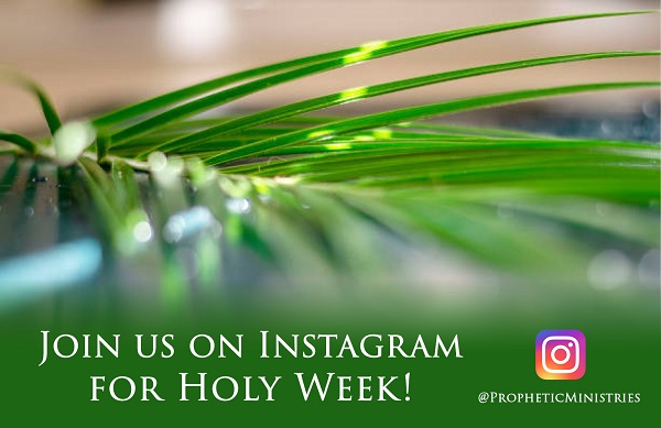 Holy Week 2025 Slider | Miriam Hellman Prophetic Ministries